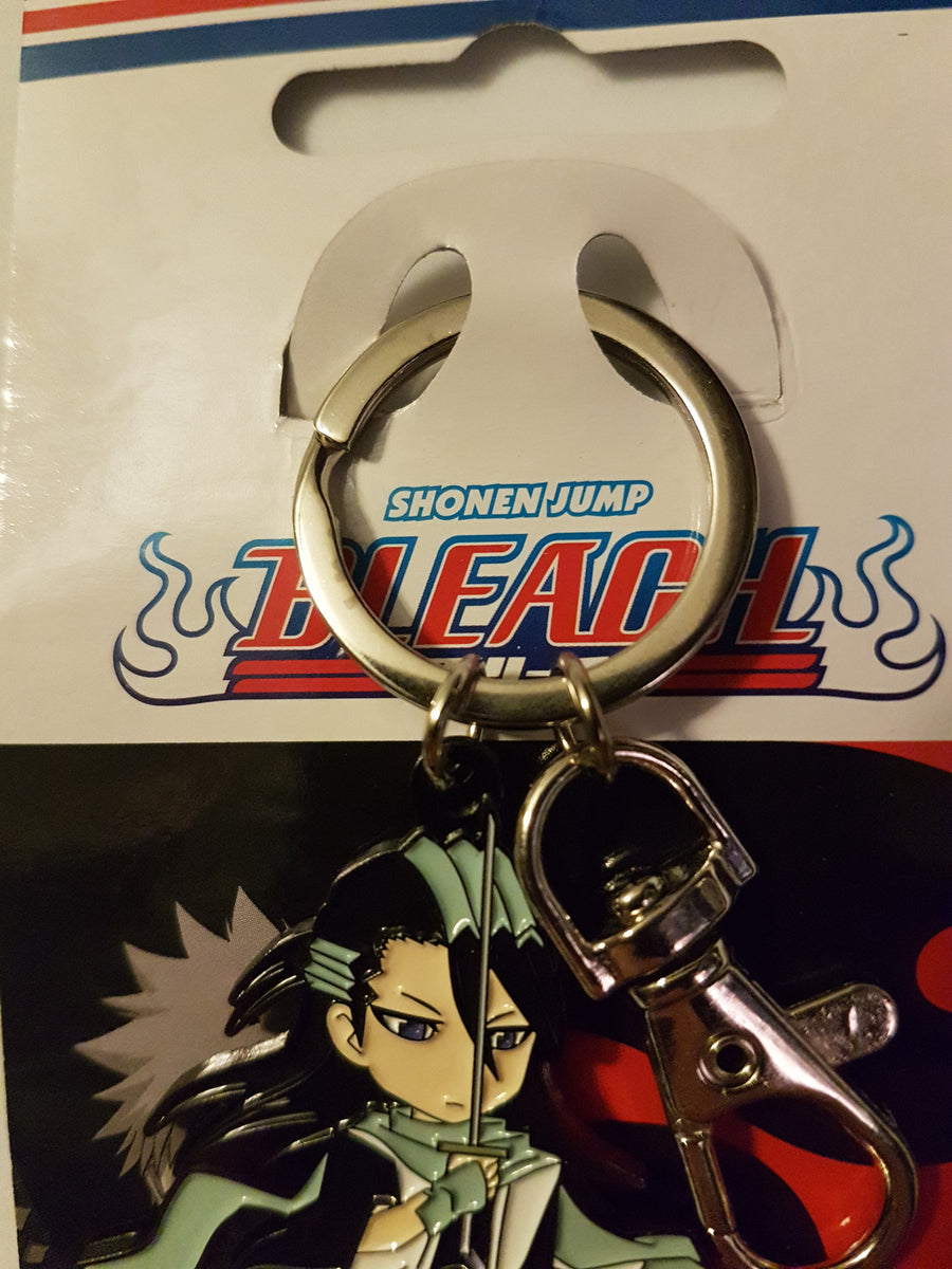 Bleach Byakuya Kuchiki Metal Keychain – Shadow Anime