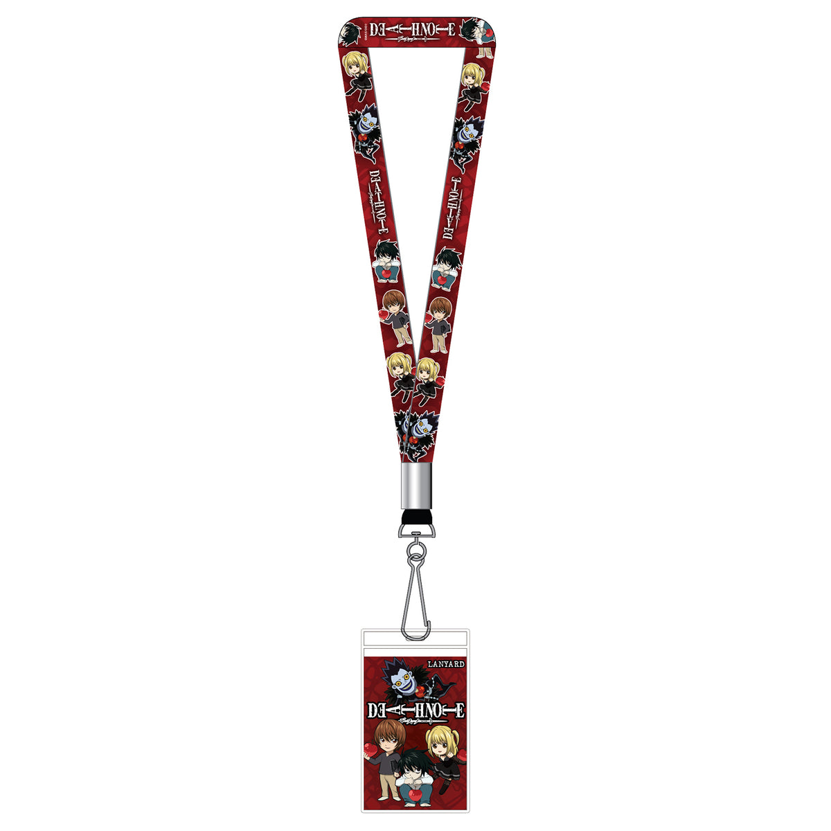 Death Note Group Lanyard With Badge Holder – Shadow Anime