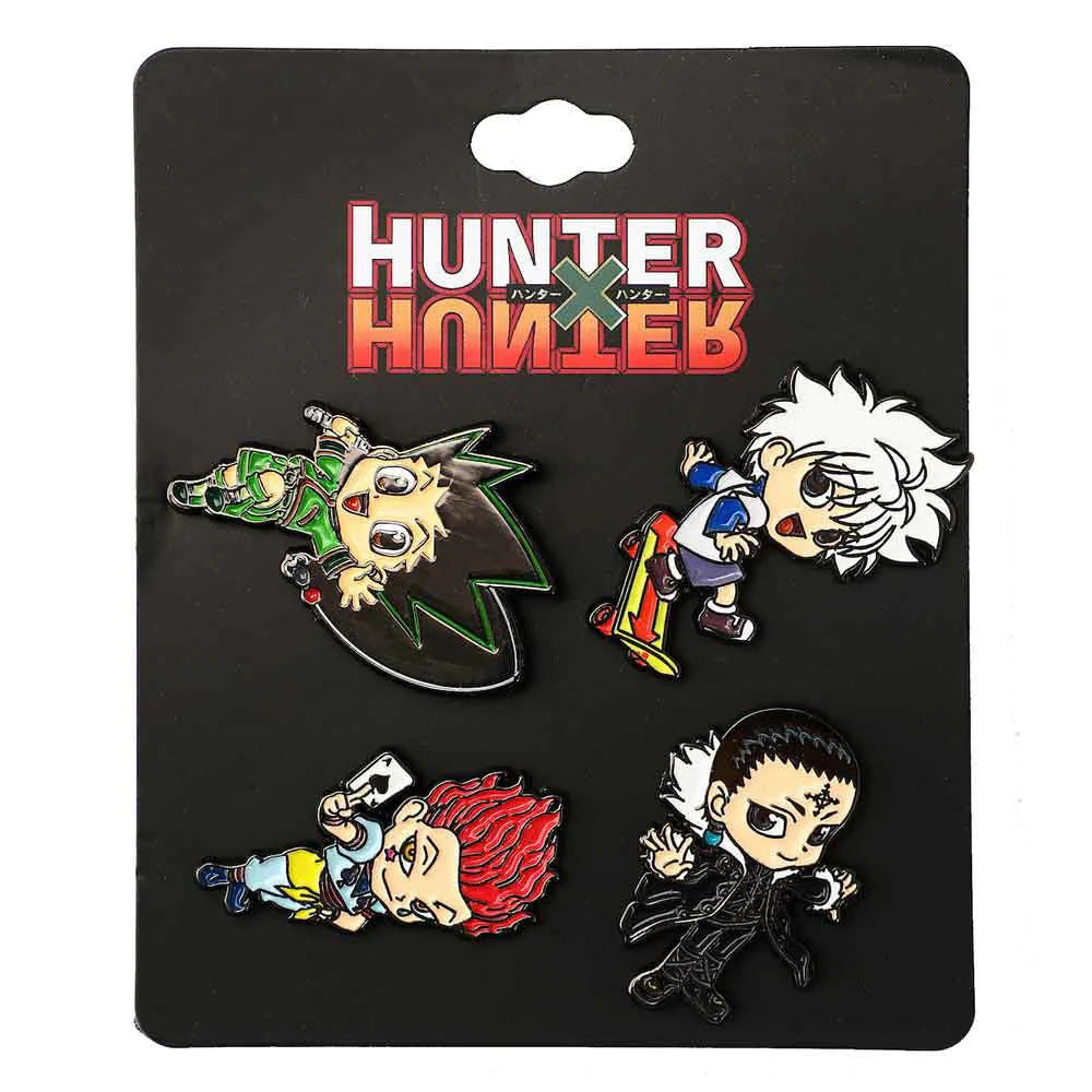 Hunter x Hunter Group Lapel Pins Set of 4 – Shadow Anime