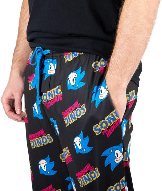 Sonic The Hedgehog Lounge Pajama Pants – Shadow Anime