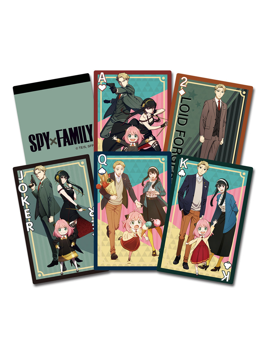 Spy x Family Characters Playing Cards – Shadow Anime