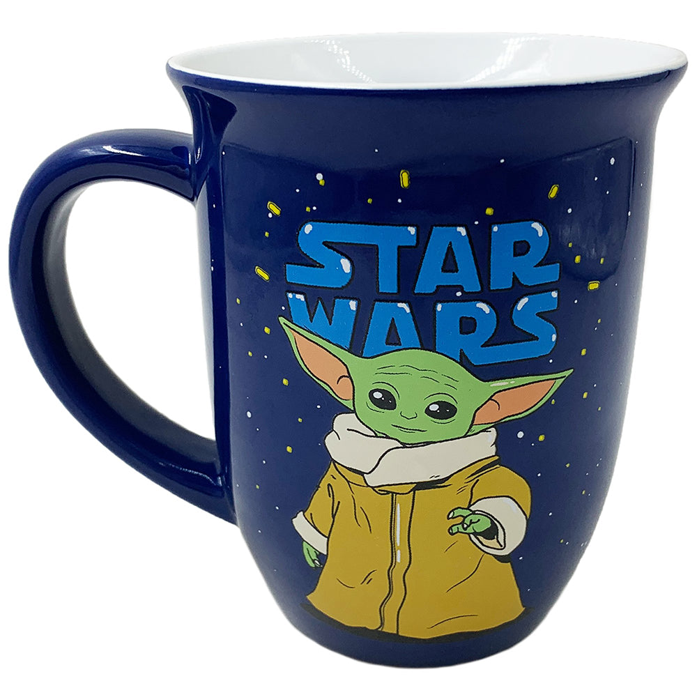Star Wars The Mandalorian Grogu Blue Ceramic Mug 16 oz – Shadow Anime
