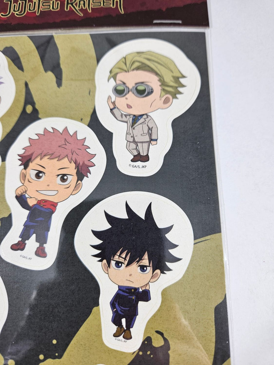 Jujutsu Kaisen Chibi Characters Sticker Set – Shadow Anime
