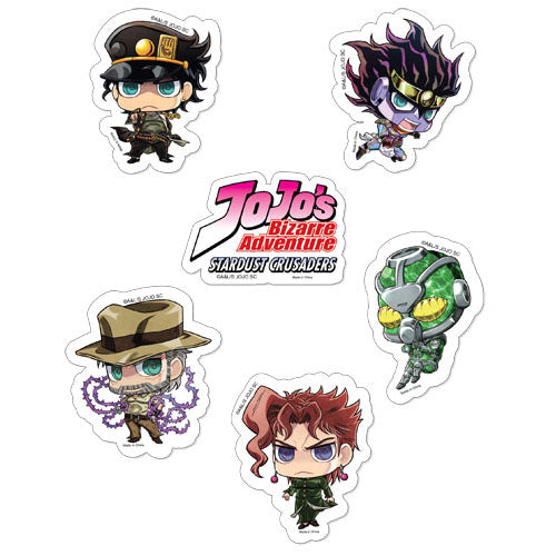 JoJo's Bizarre Adventure Characters Sticker Set – Shadow Anime