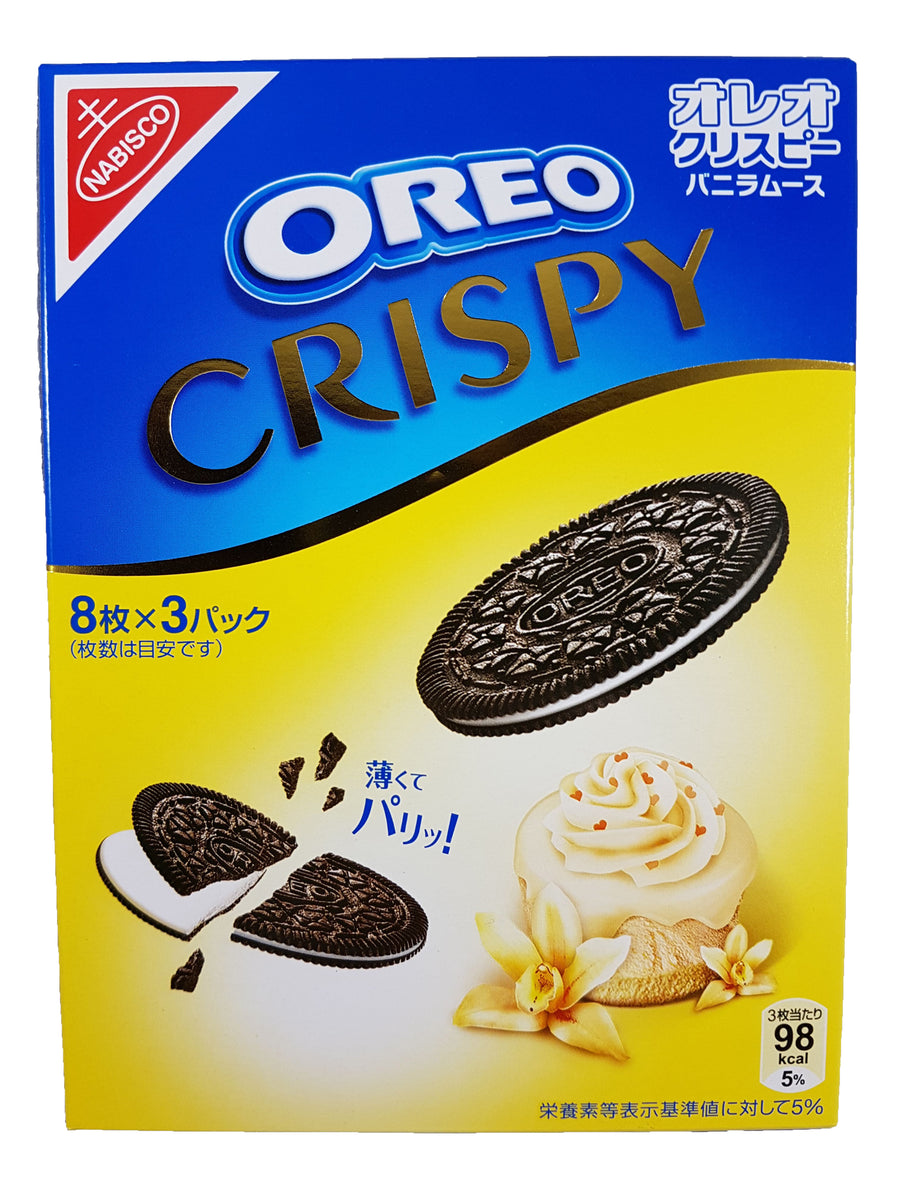 Oreo Crispy Vanilla Chocolate Cookies 5.4 oz – Shadow Anime