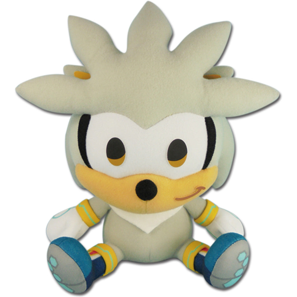 Sonic The Hedgehog Chibi Silver 10" Sitting Pose Plush Doll – Shadow Anime